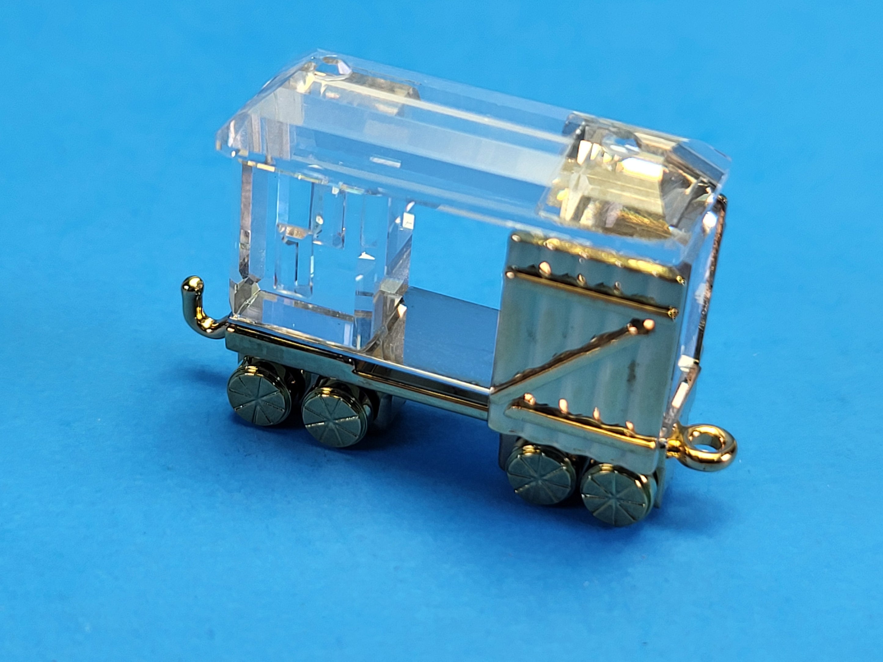MEMORIES – TRAIN FREIGHT CAR GOLD 219194 – Collect Crystal