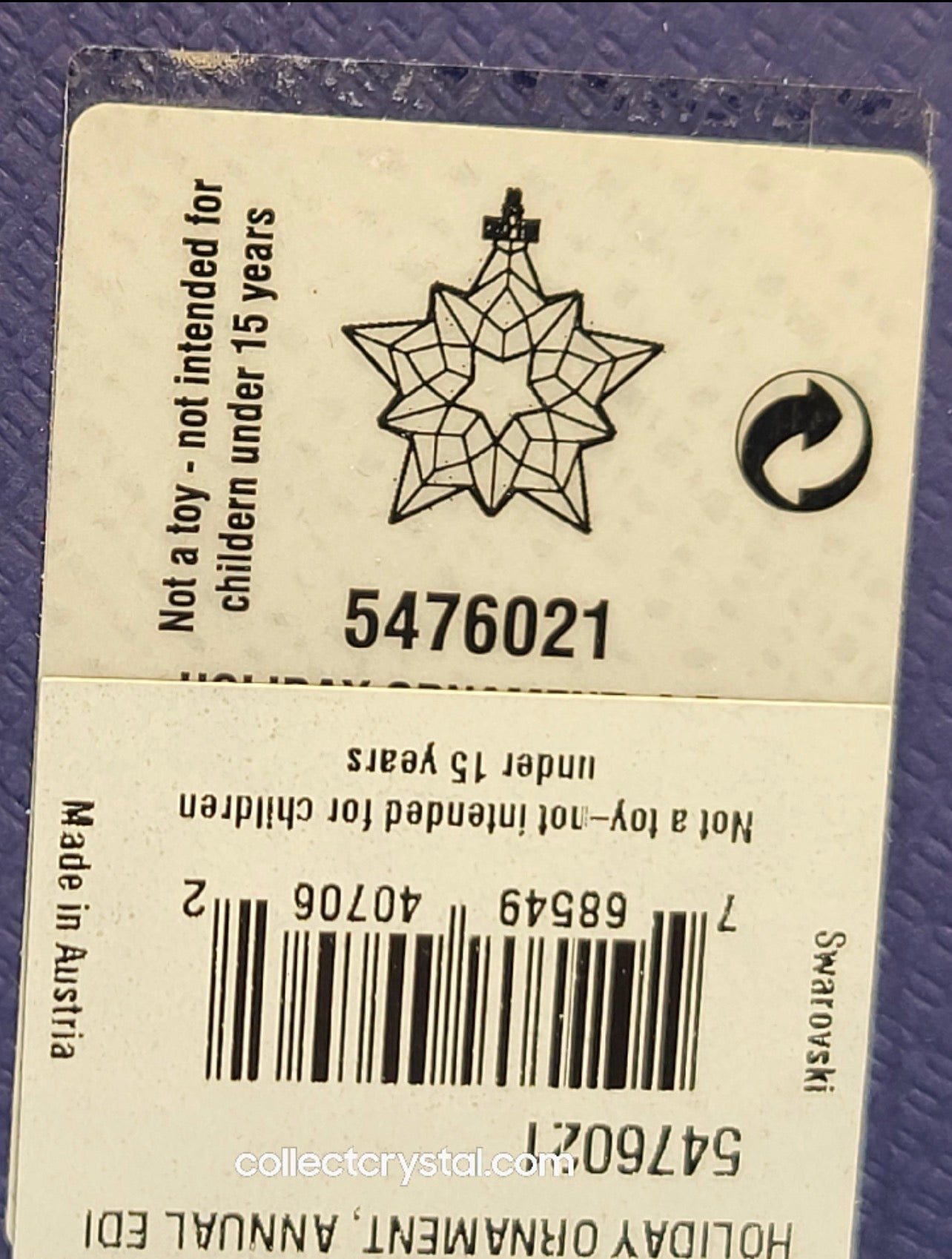 Monique 2019 gold and red ornaments 2 bundle – Collect Crystal